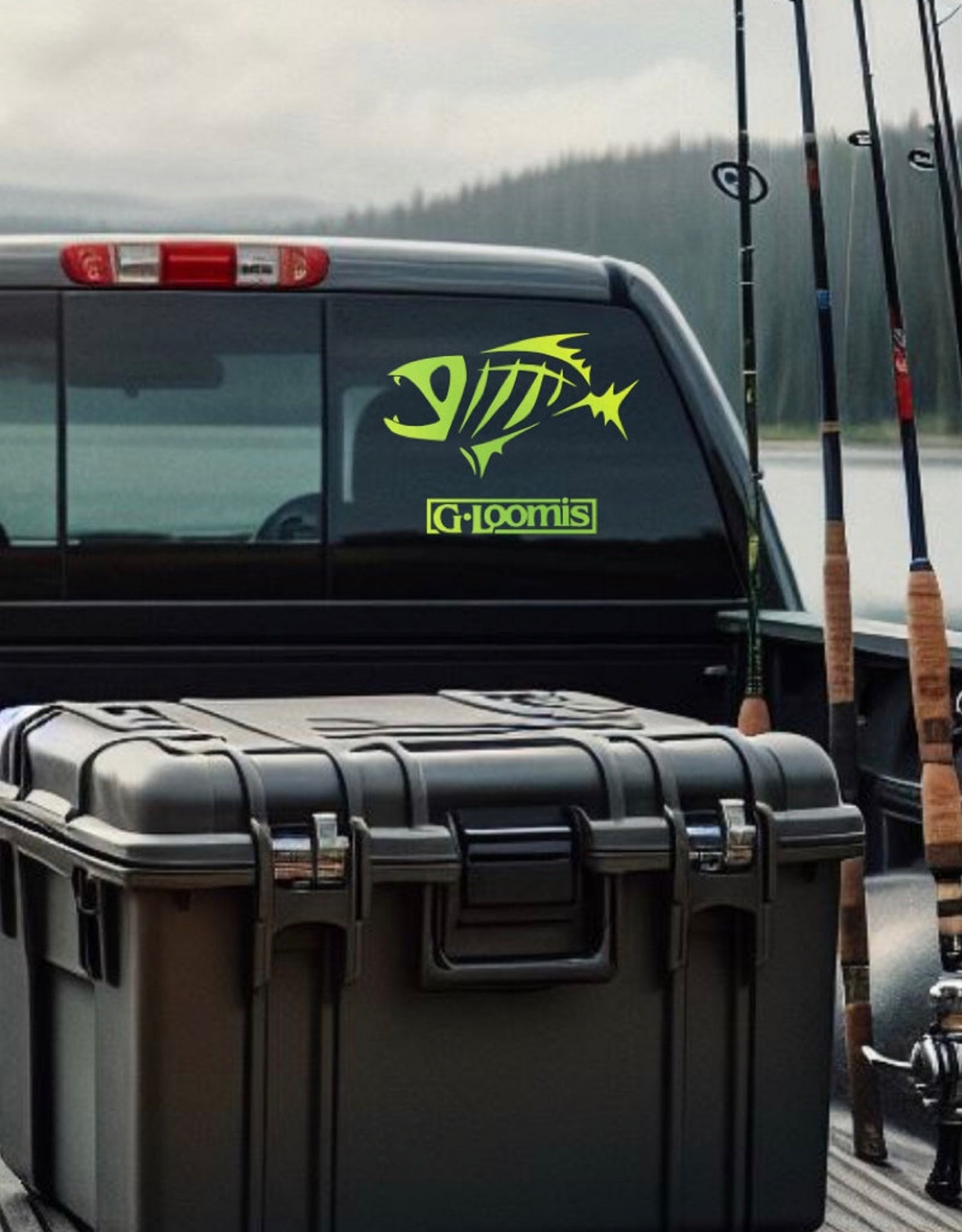 G-loomis Vinyl Sticker Fly Fishing Fish Logo Decal Rods Reel Trout ...