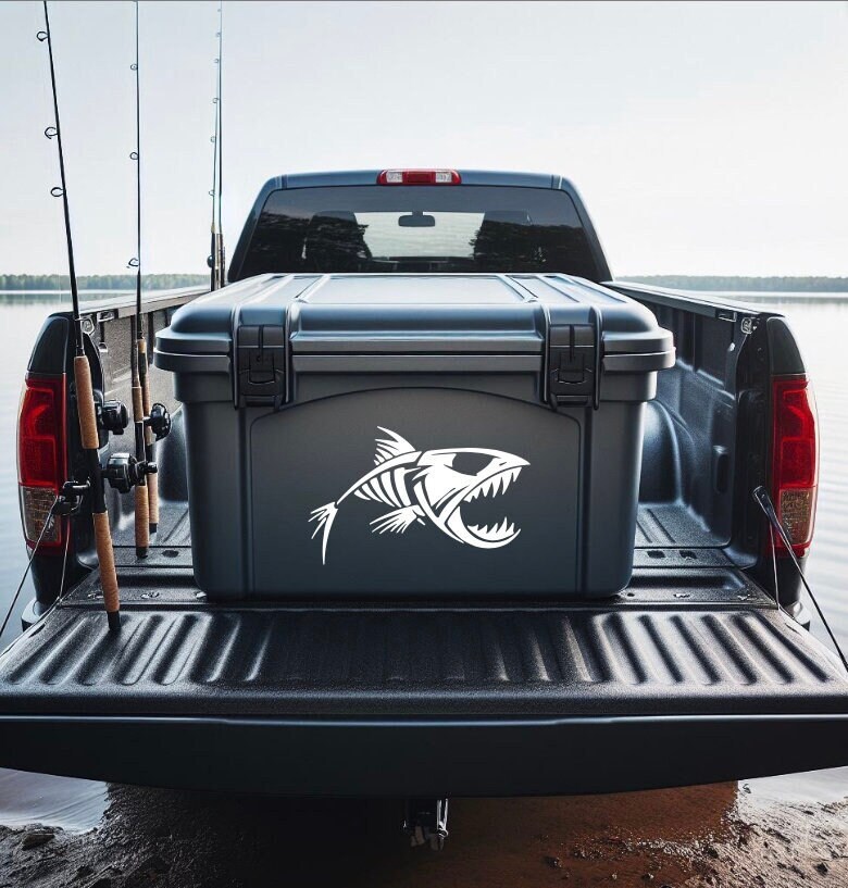 Angry Bone Fish G-loomis Vinyl Sticker Fly Fishing Fish Logo Decal Rods ...