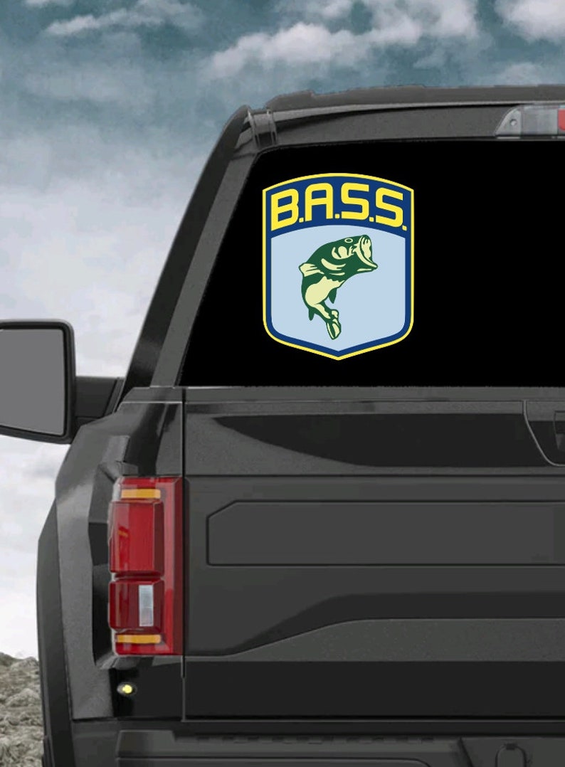 B.A.S.S. Bassmasters BASS Color Vinyl Decal Sticker Mug or Cup Sticker ...