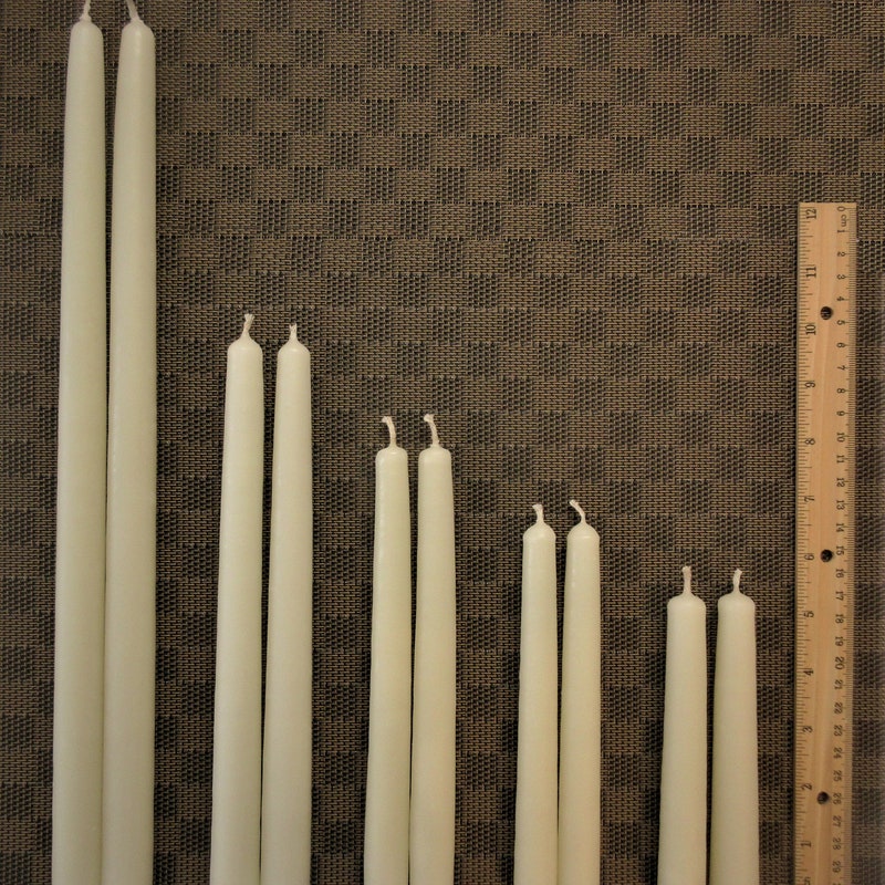 Cream Taper Candles - Etsy
