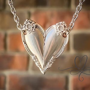 Spoon heart necklace store