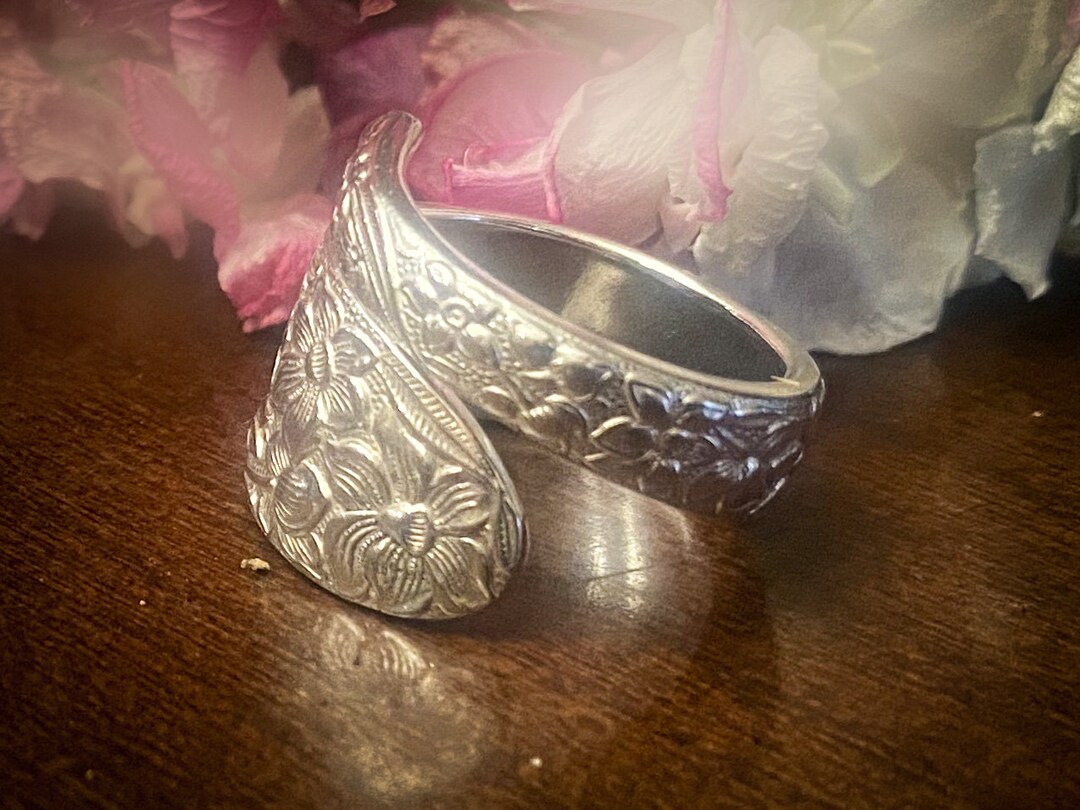 Spoon Ring - the "narcissus" Wrap Spoon Ring • 1935 • Handmade From ...