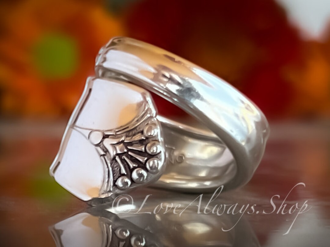 Spoon Ring • the "courtney" Wrap Spoon Ring • 1935 • Handmade From ...