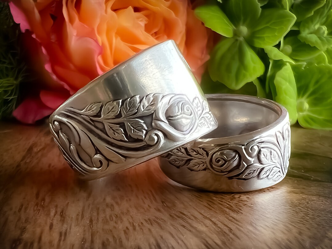 Spoon Ring • the "bridal Corsage" Spoon Ring • 1953 • Handmade From ...