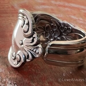 Spoon Ring • the "valley Rose" Spoon Ring • 1956 • Handmade From ...