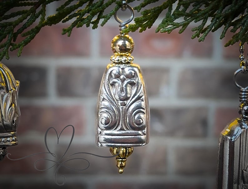 Vintage Silverware Bell • the 1944 "danish Queen" Pattern • Made From ...