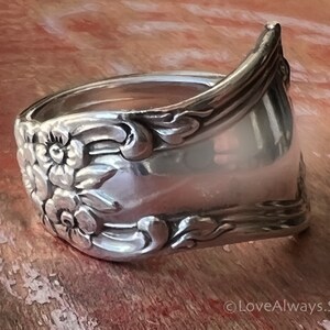 Spoon Ring • the "valley Rose" Spoon Ring • 1956 • Handmade From ...