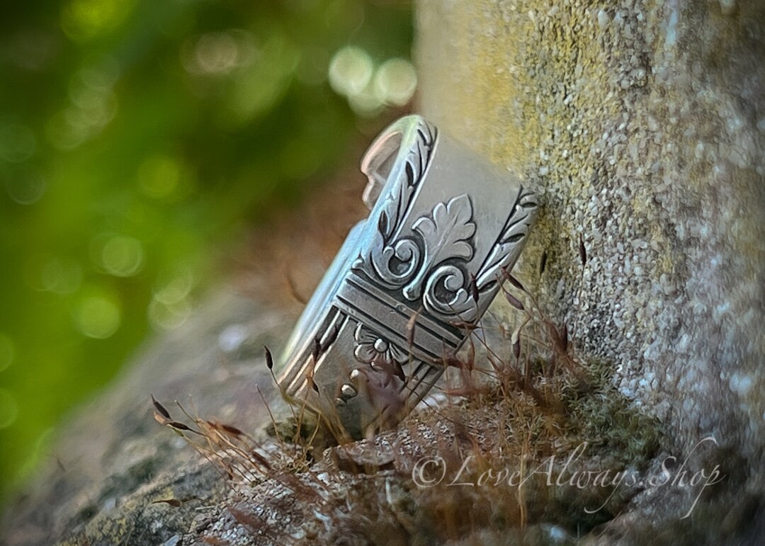 Spoon Rings for Men the lady Drake Spoon Ring 1940 Handmade From ...