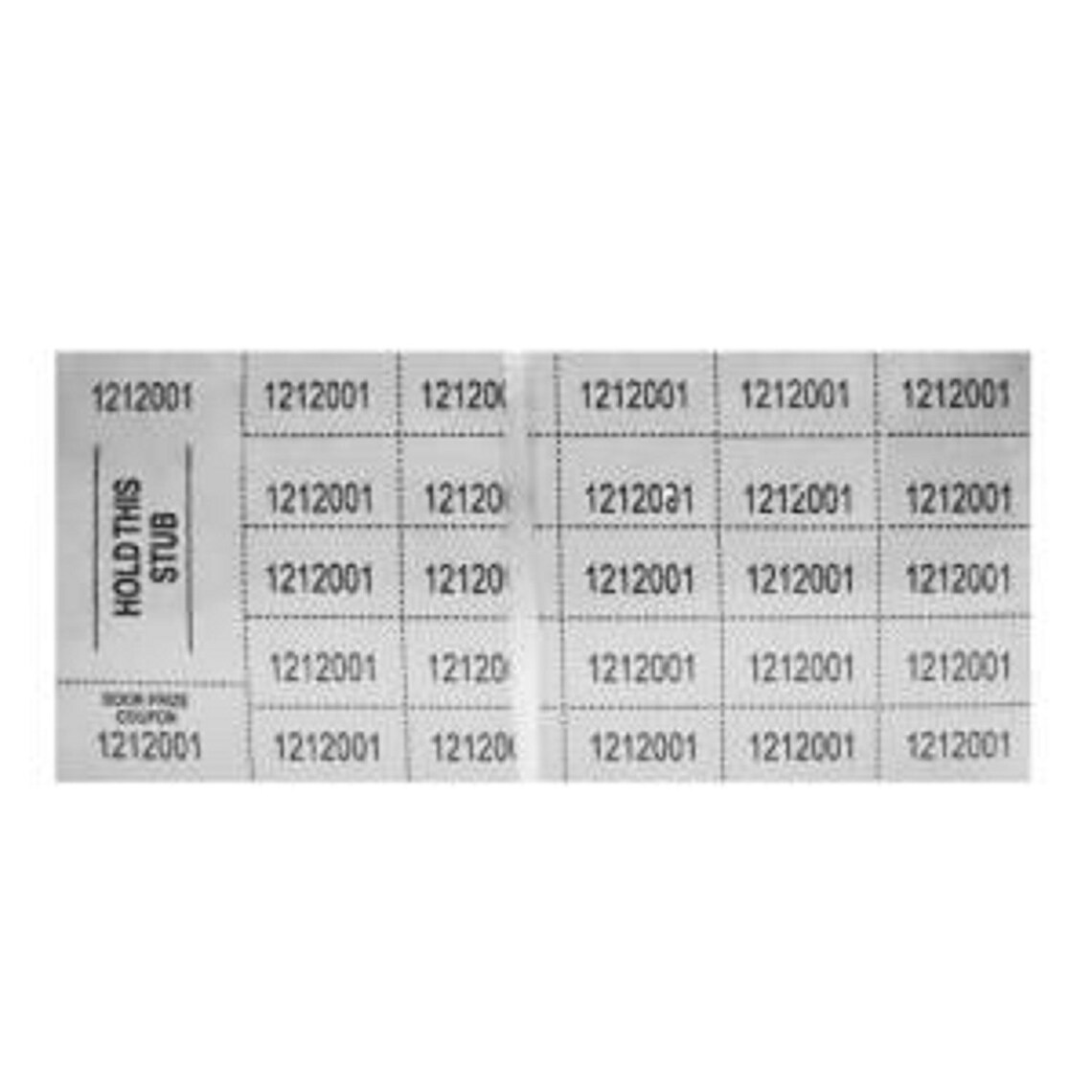 White Tricky Tray Auction Tickets 500 Sheets - Etsy