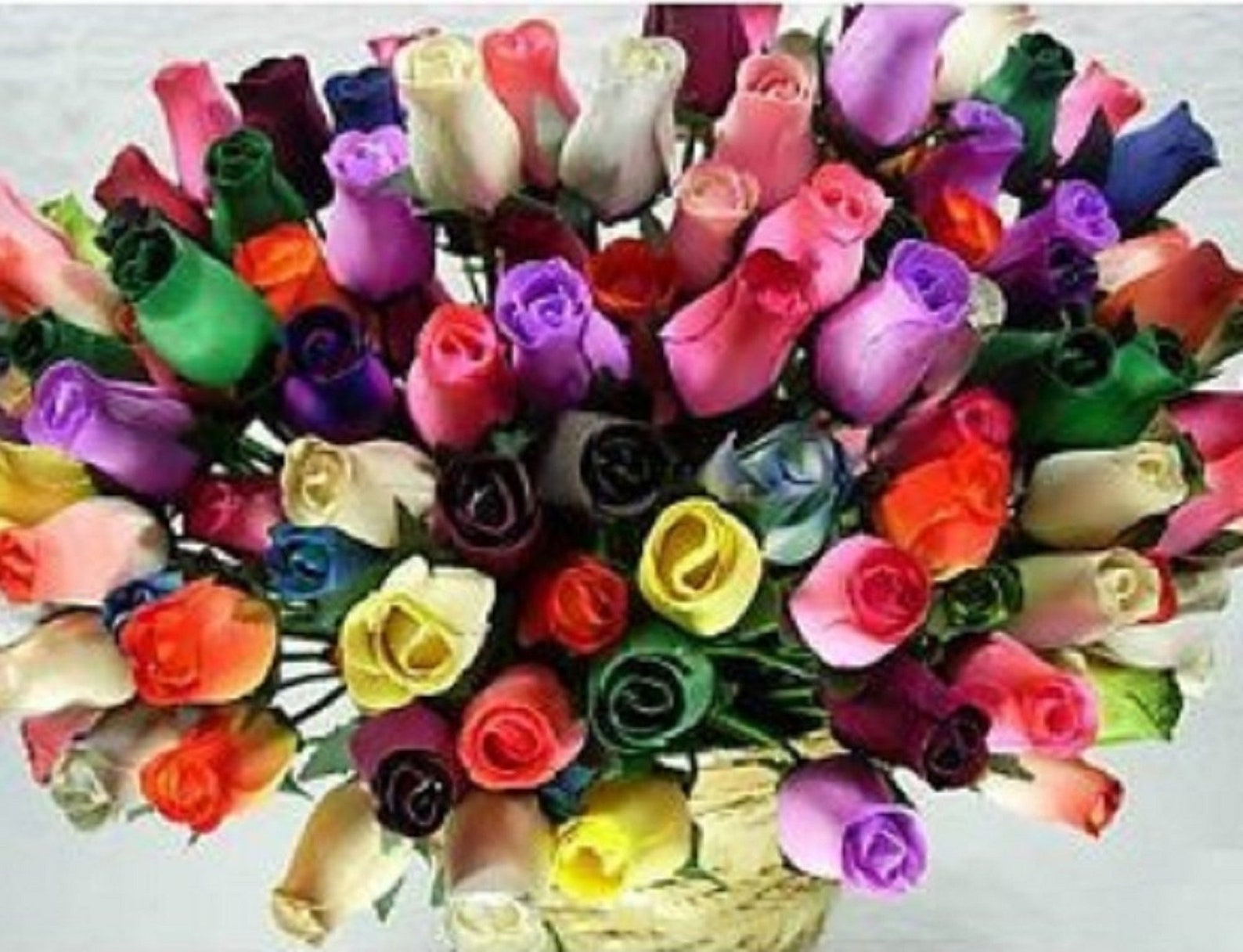 24 Beautiful Handmade Wooden Roses - Etsy