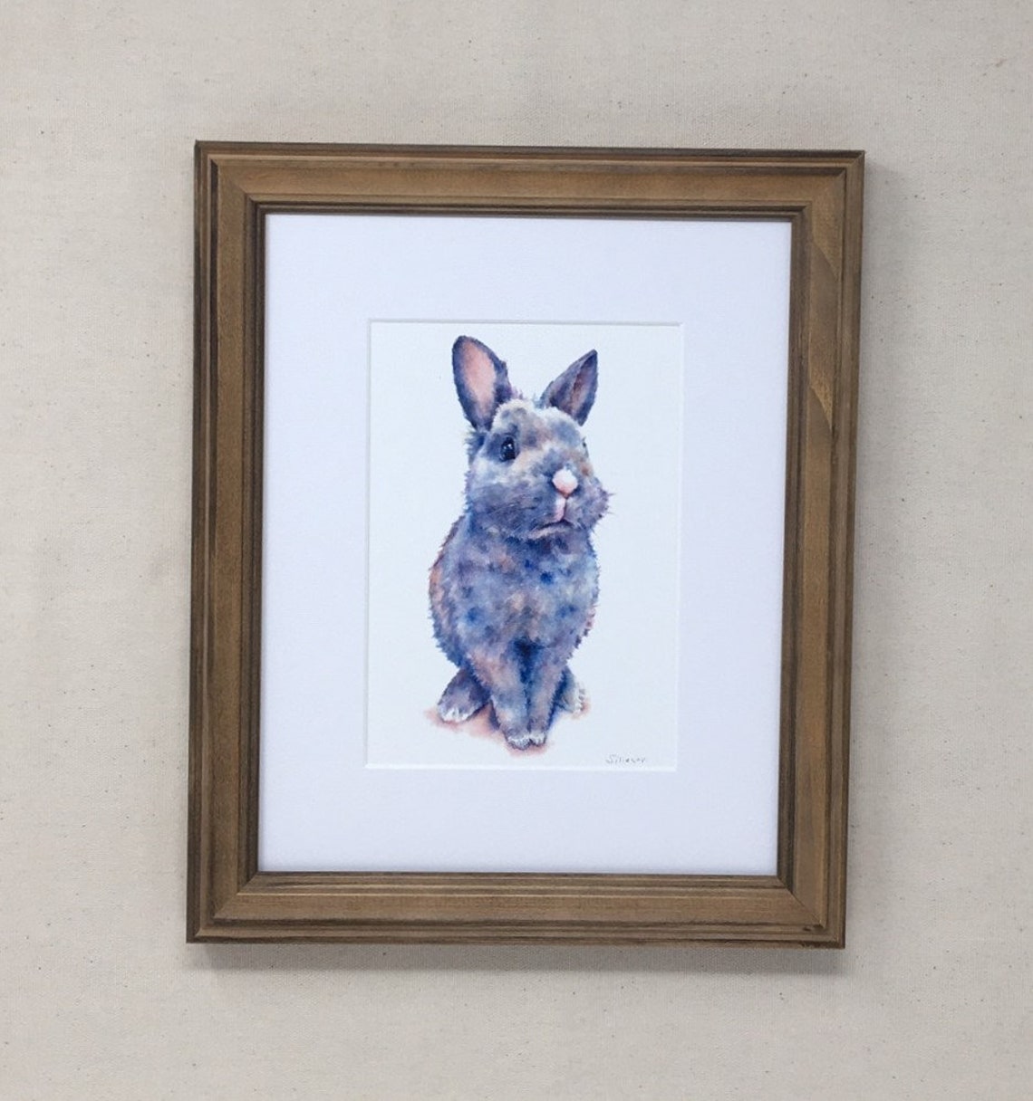 Bunny Print Rabbit Print Bunny Art Print Rabbit Art Print - Etsy