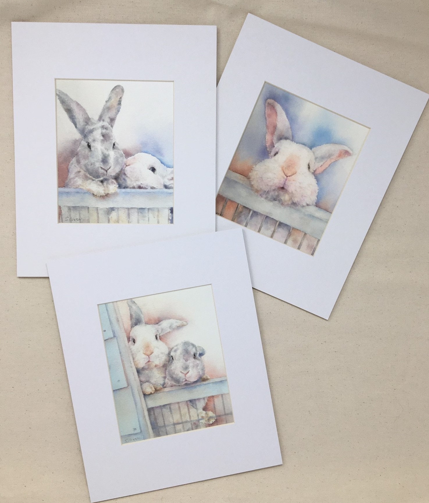 Bunny Print Rabbit Print Bunny Art Print Rabbit Art Print - Etsy