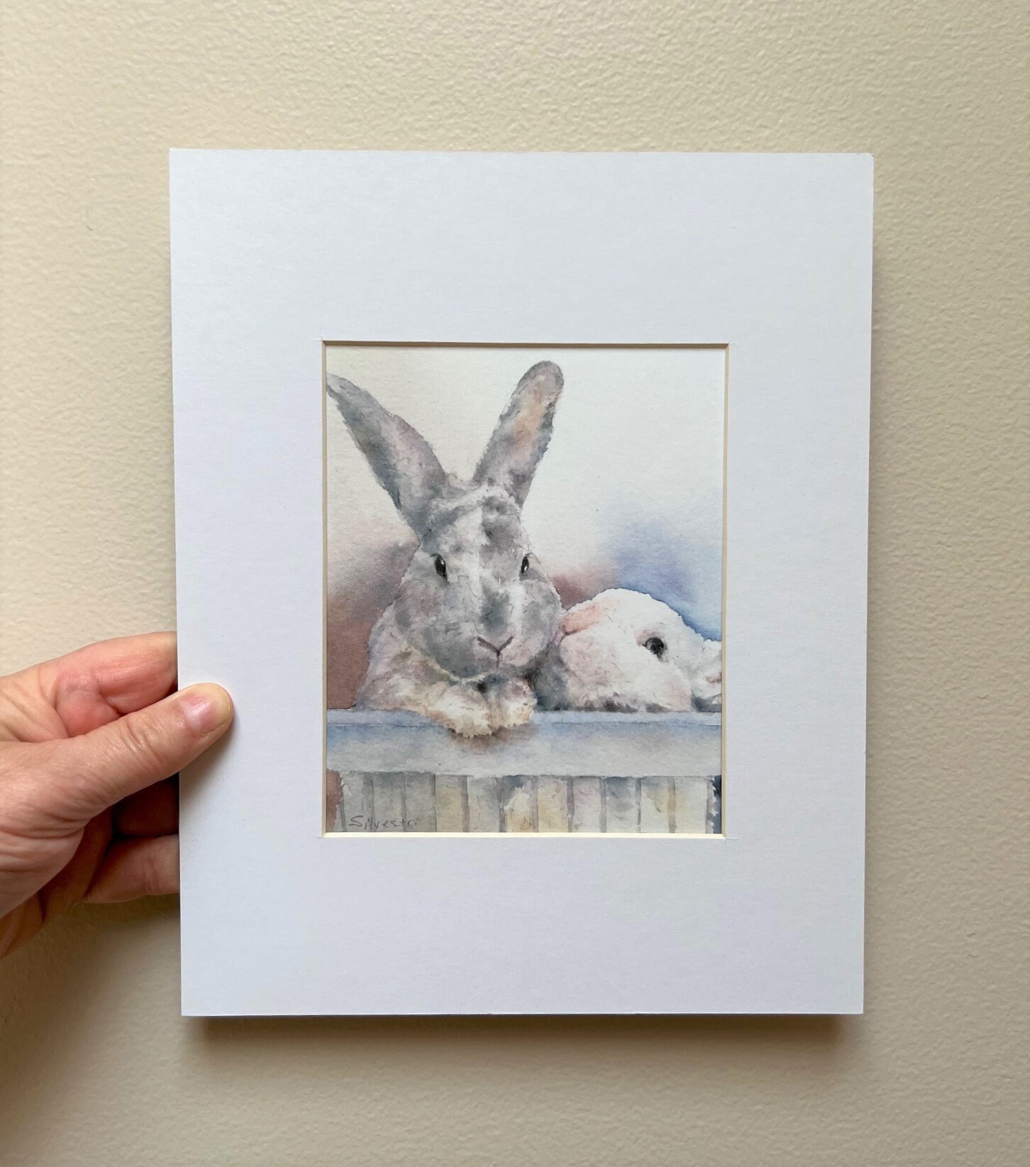 Bunny Print Rabbit Print Bunny Art Print Rabbit Art Print - Etsy