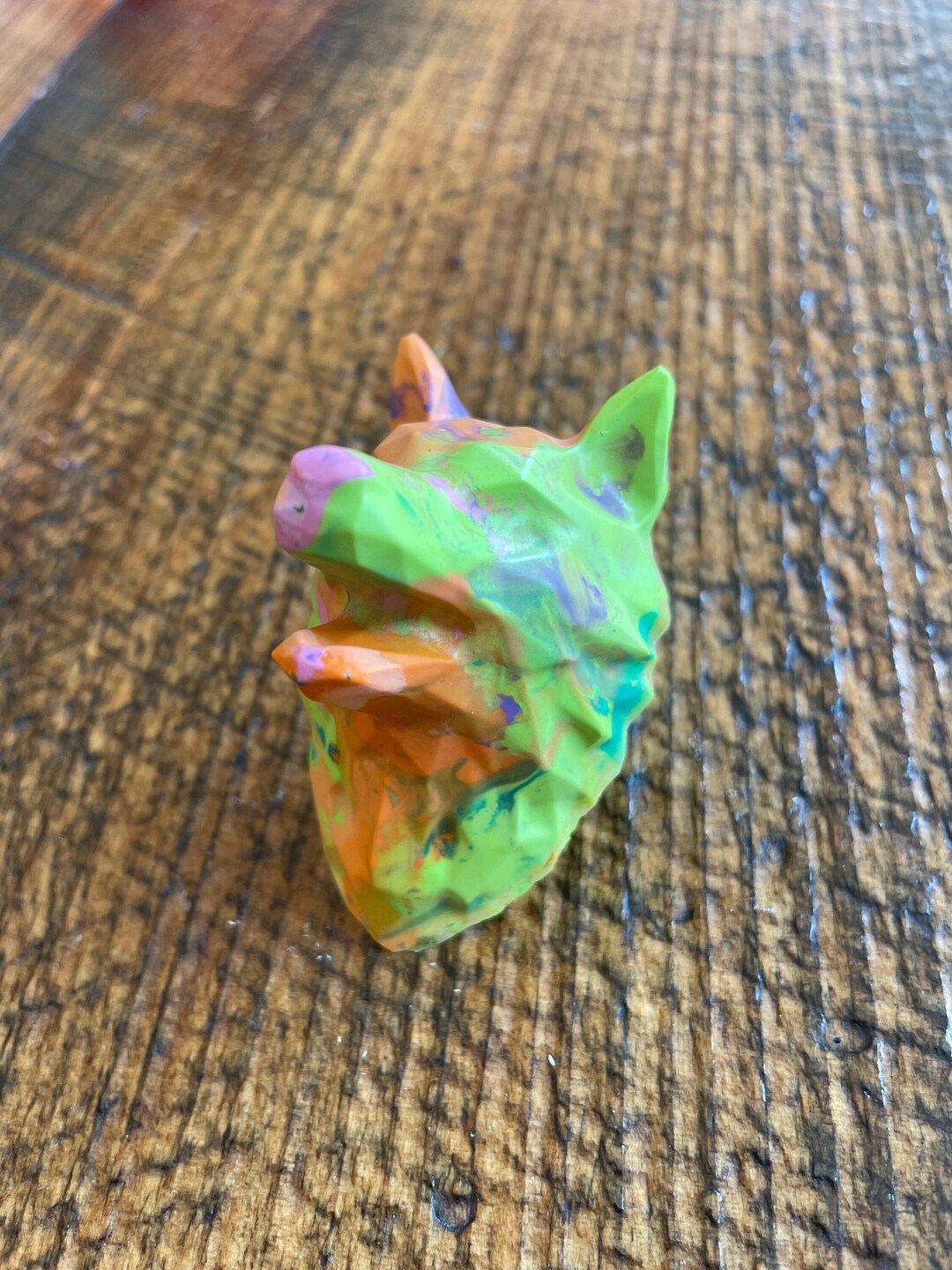 The Wolf Head Crayon / Kids Easter Gift / Unique Birthday Gift / Party ...