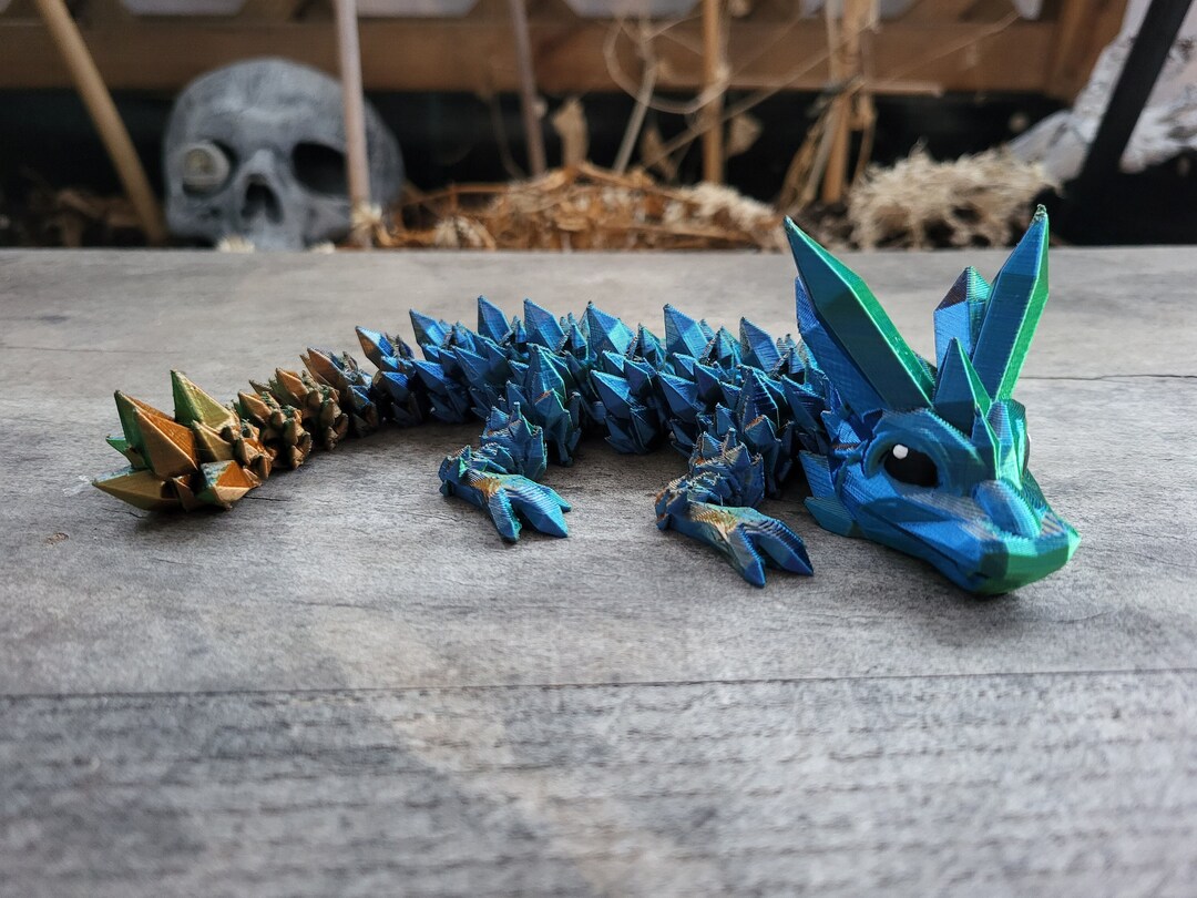 Baby Dragons Fidget Toys Articulated Dragons by Cinderwing3d Flexi ...
