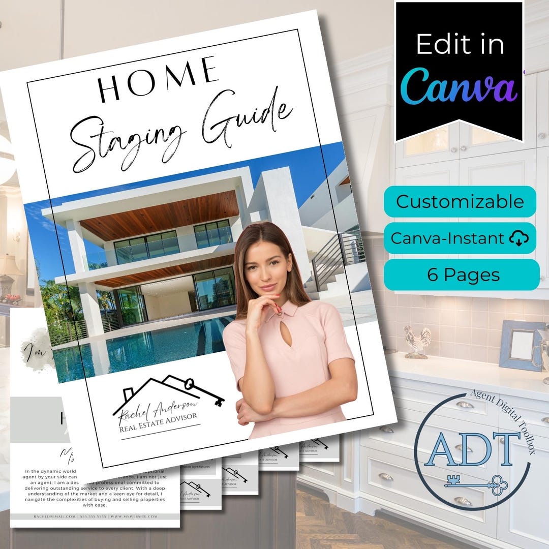 Home Staging Guide for Realtors – Printable & Digital Staging Checklist ...