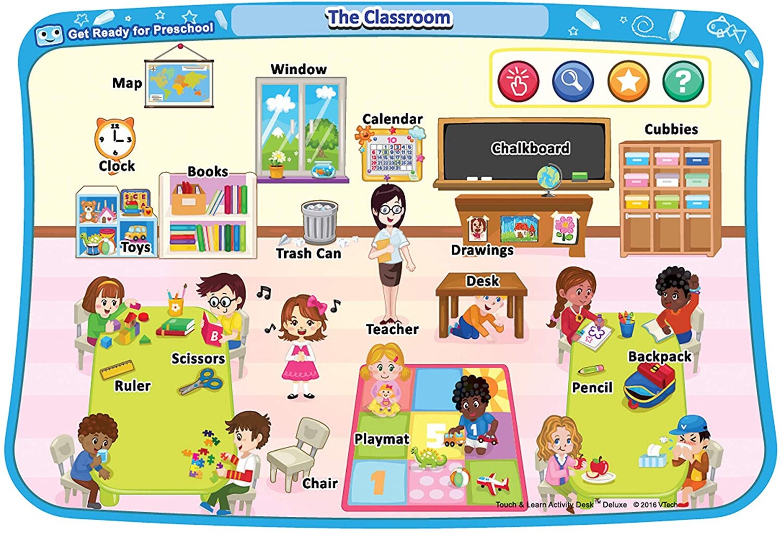 Vtech activity desk deluxe expansion pack - getfiko