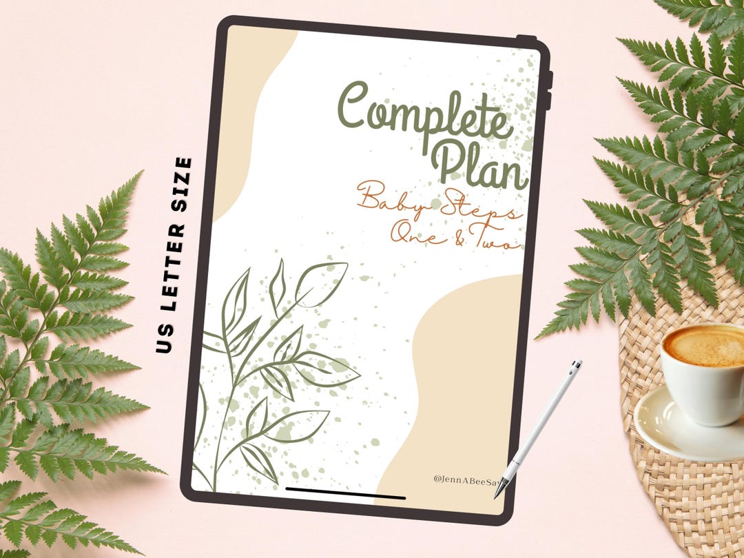 Debt Payoff Planner | Dave Ramsey Baby Steps 1 & 2 (PDF Printable ...