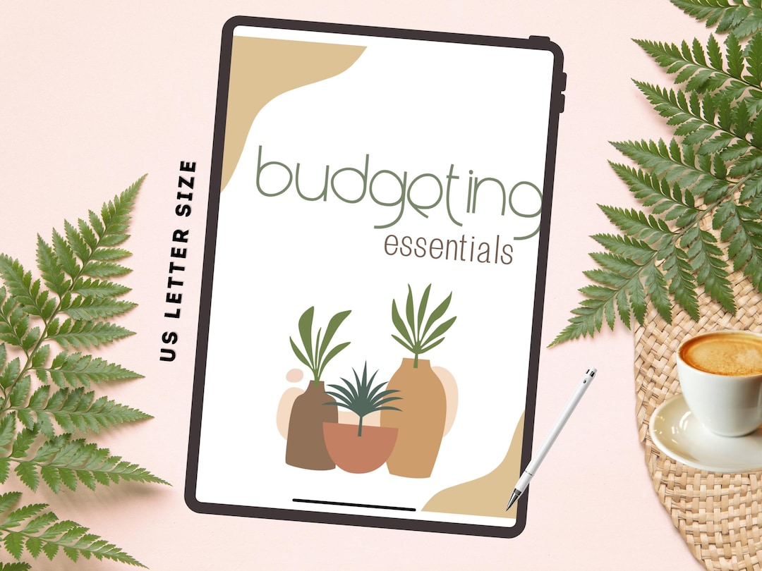 DIGITAL Budget Essentials Simplified Packet | 7 Basic Systems | Instant ...