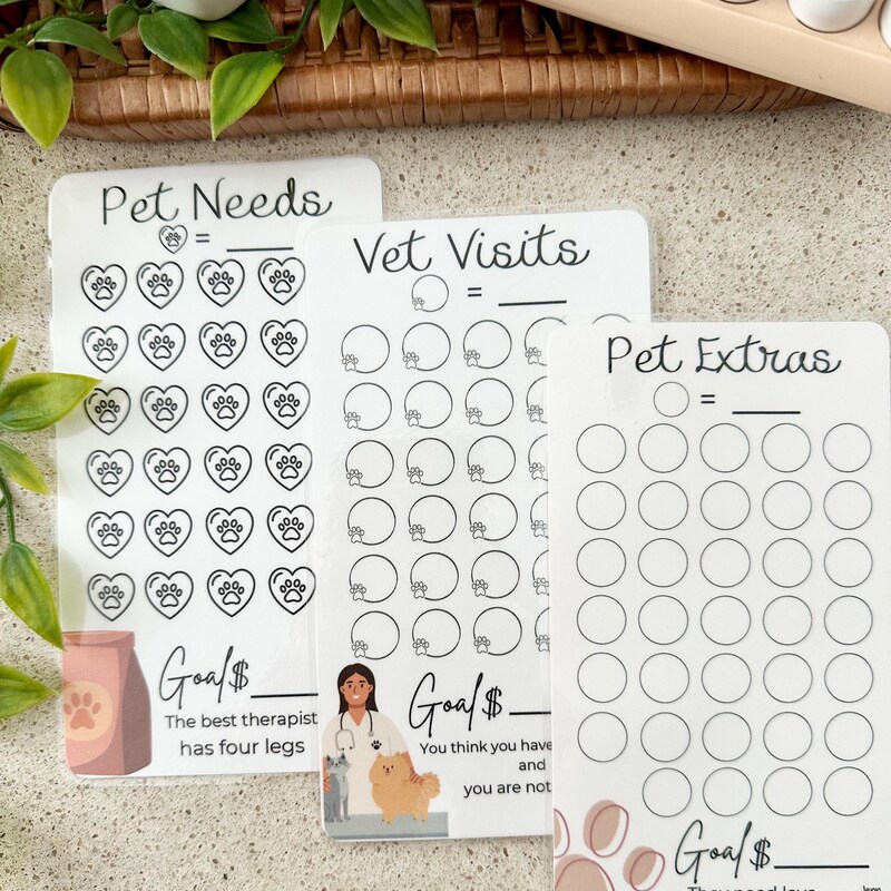 Pet Budget Envelopes - Etsy
