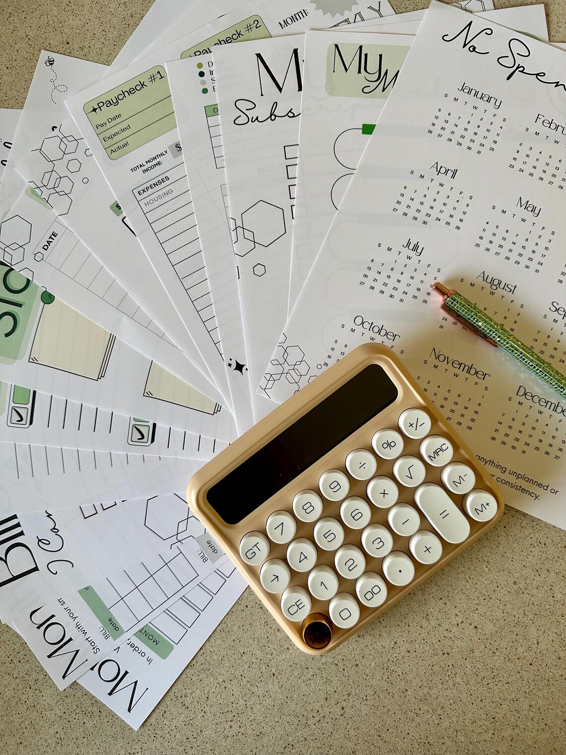 DIGITAL Month Ahead on Bills "how To" Packet | Step by Step ...