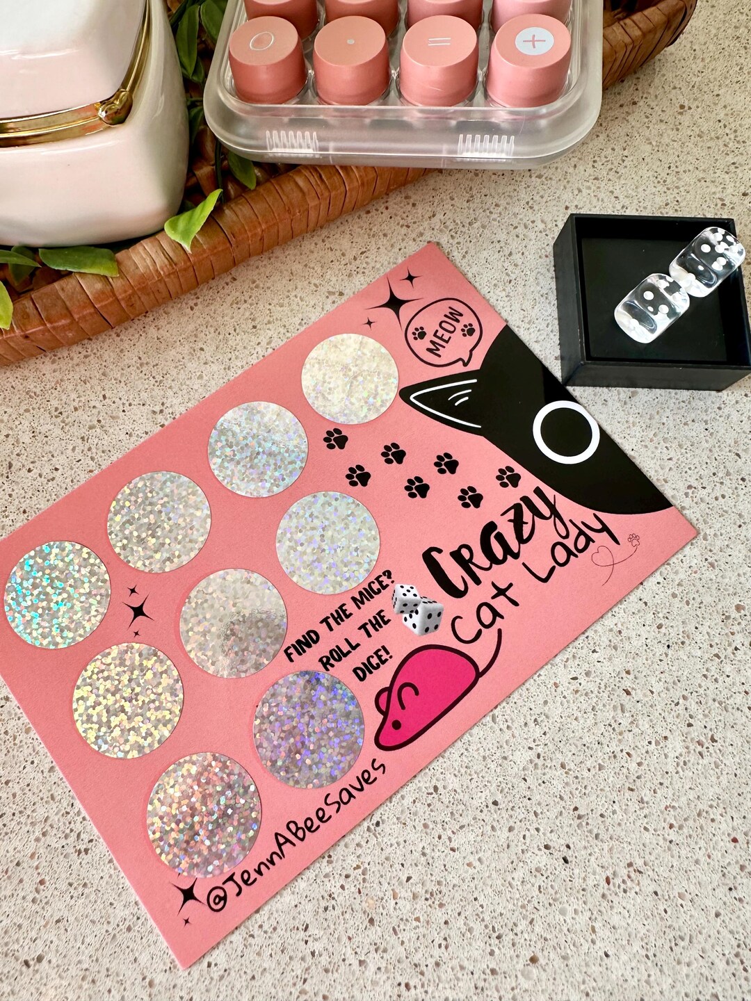 Crazy Cat Lady Scratch off Games | Double Sided Savings Challenges ...