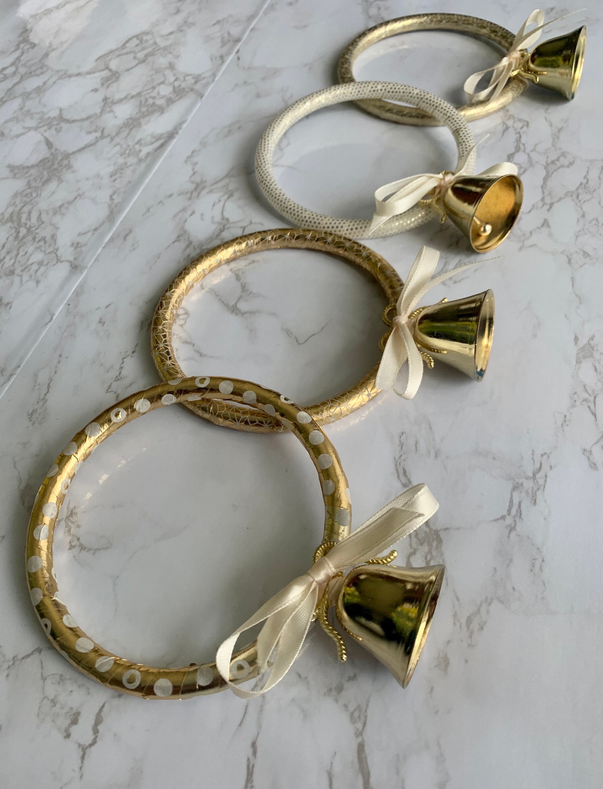 Handheld Wedding Bells PACK OF 10 | Etsy