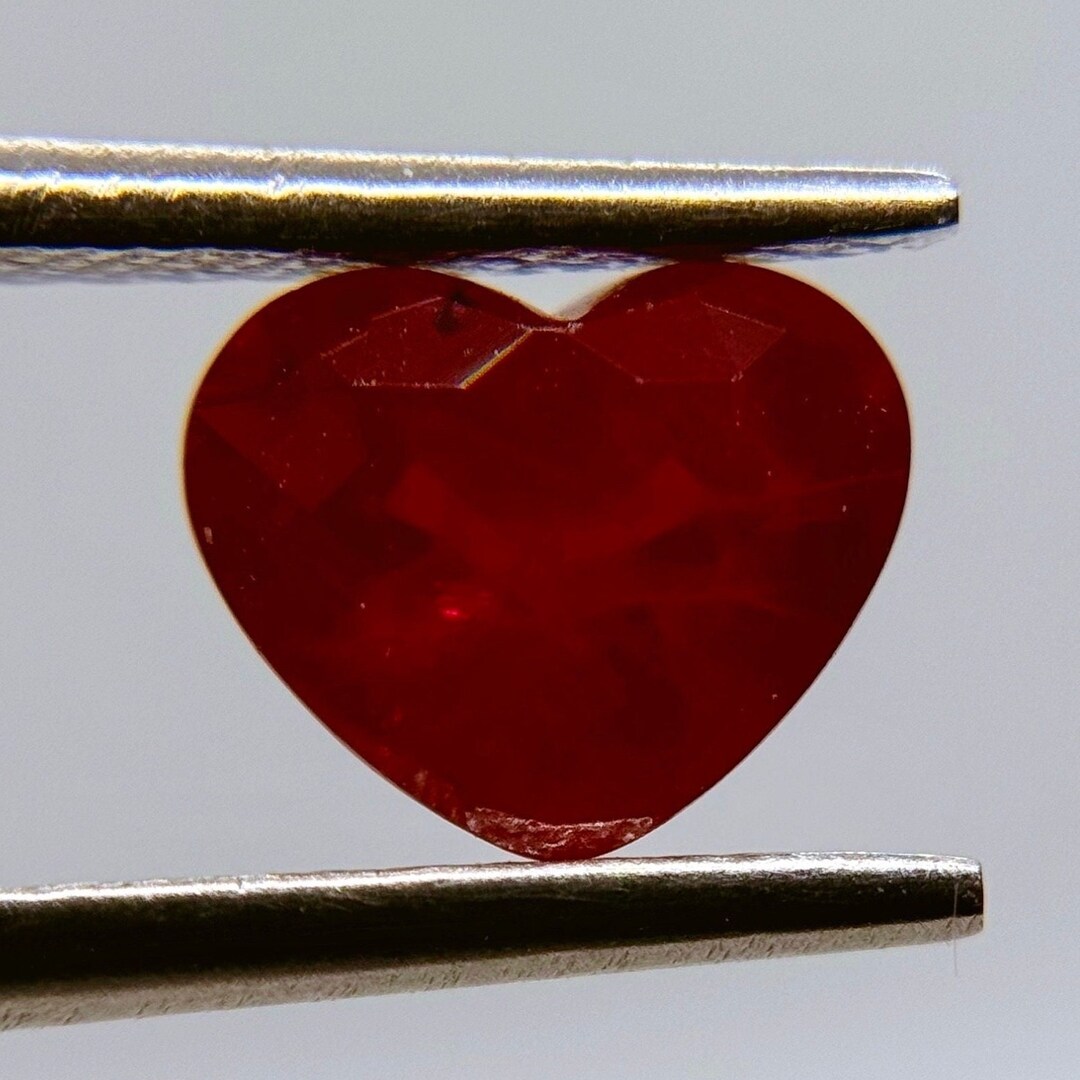 Natural Red Ruby From Mong Hsu, Burma. (GIA Certified) - Etsy