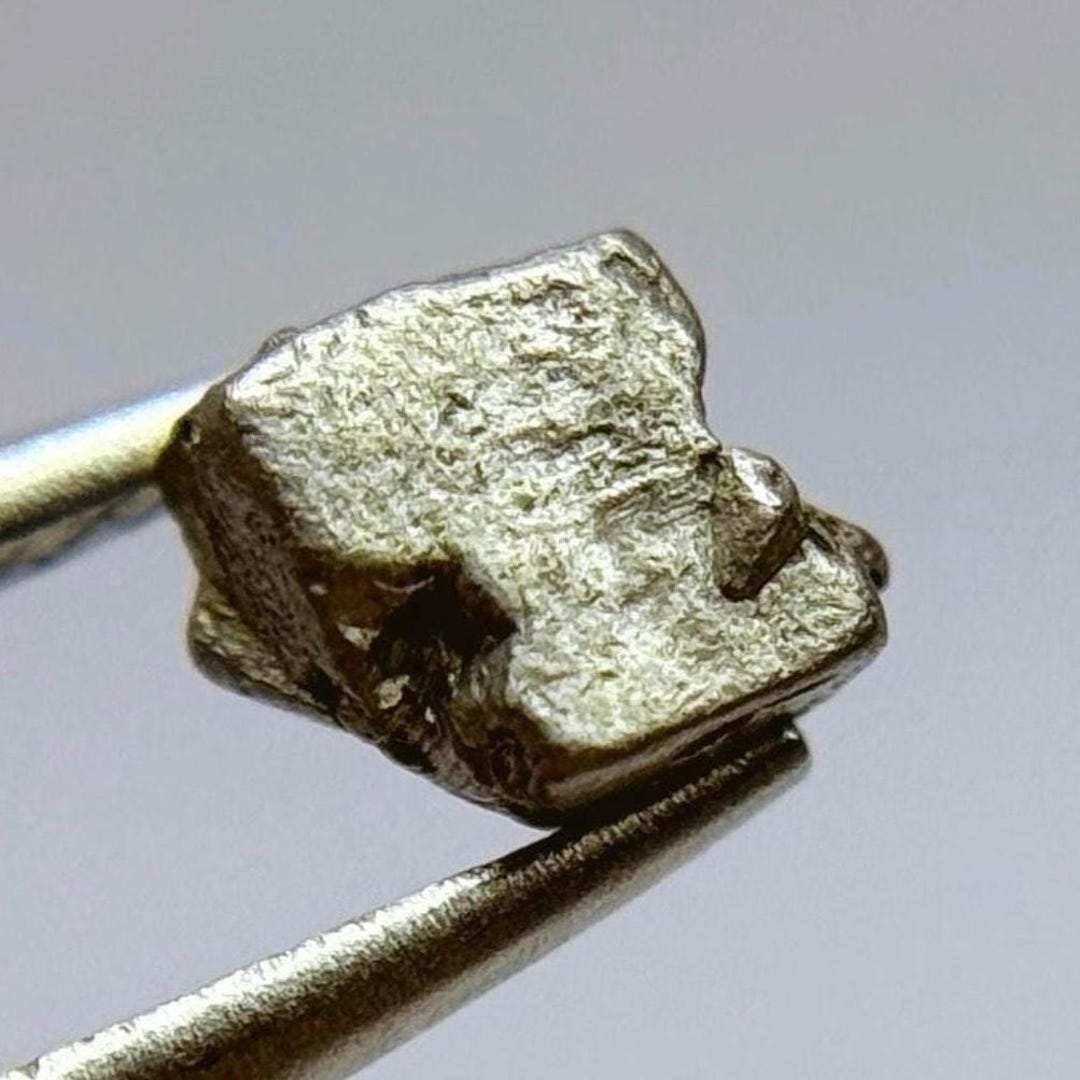 Natural Platinum With Gold Crystal From Konder, Aldan Shield ...