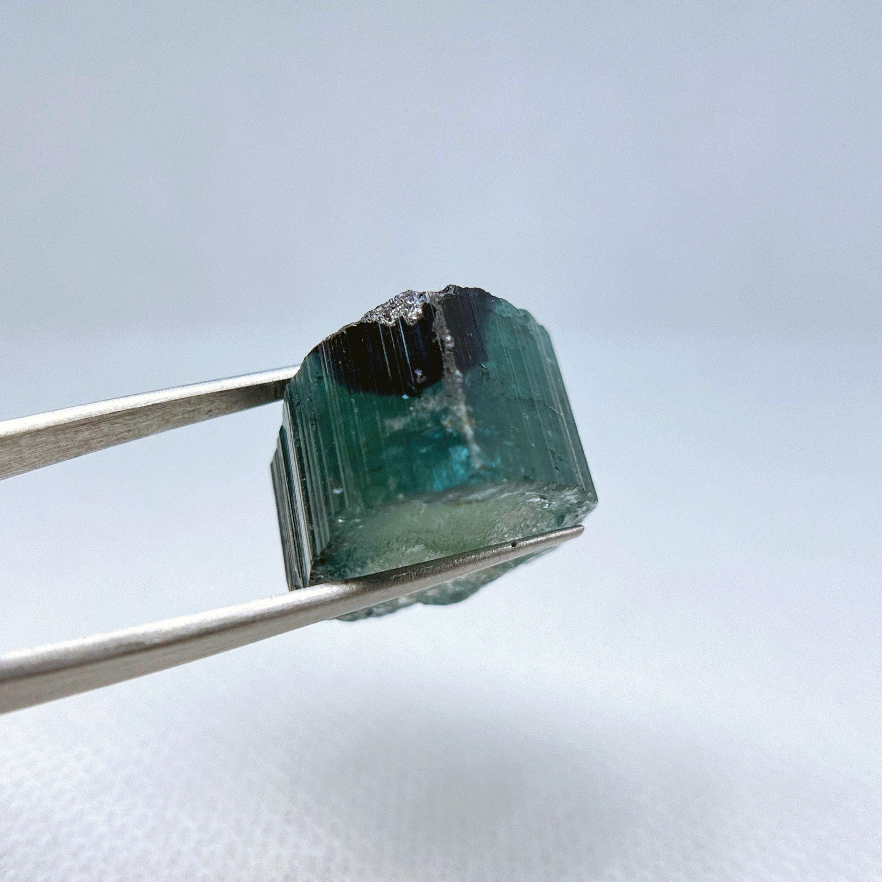 Cristal de indicolita turmalina azul de Namibia. - Etsy México