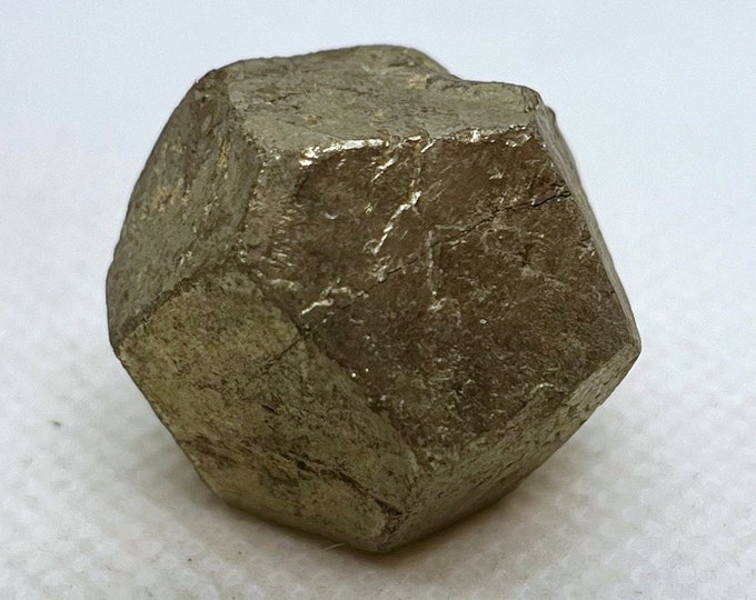 Natural Dodecahedron Pyrite Crystal From Turkey. (unusual Formation and ...