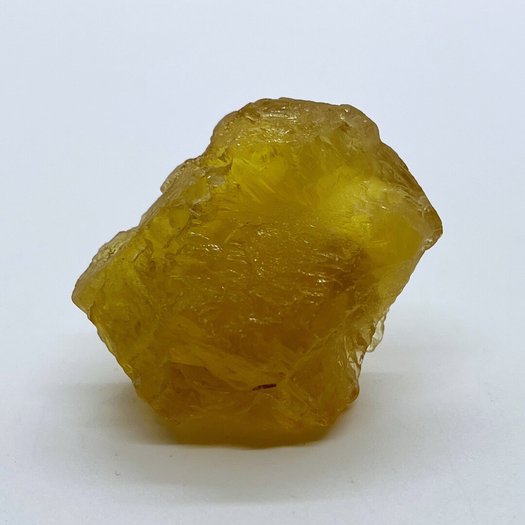 Heliodor (yellow Beryl) Crystal From Minas Gerais, Brazil. Natural ...