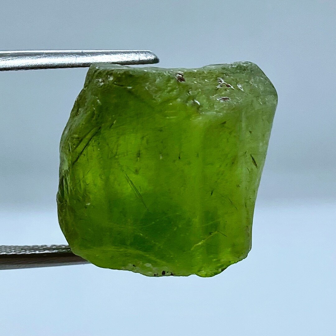 Peridot (olivine or Chrysolite) Gem Crystal From Pakistan. - Etsy