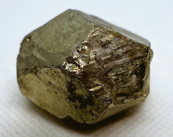 Natural Dodecahedron Pyrite Crystal From Turkey. (unusual Formation and ...