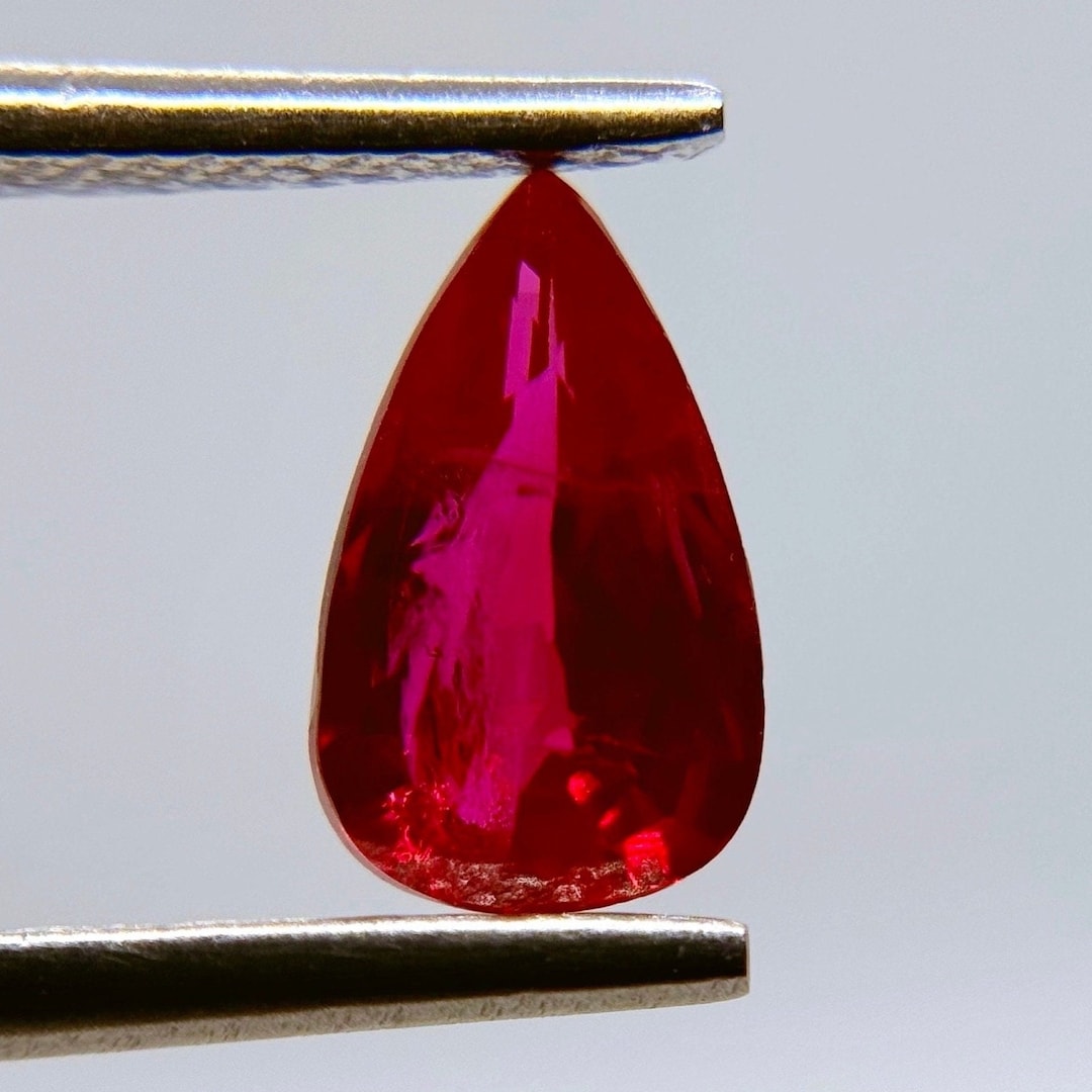 Natural Pigeon Blood Ruby From Mong Hsu, Burma. (GIA Certified) - Etsy