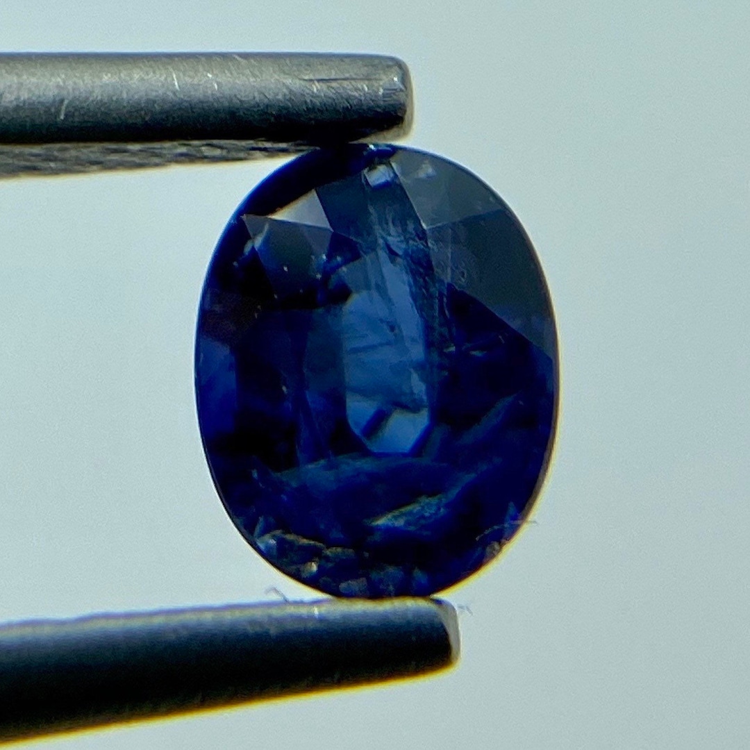 Natural Blue Sapphire From Madagascar. - Etsy