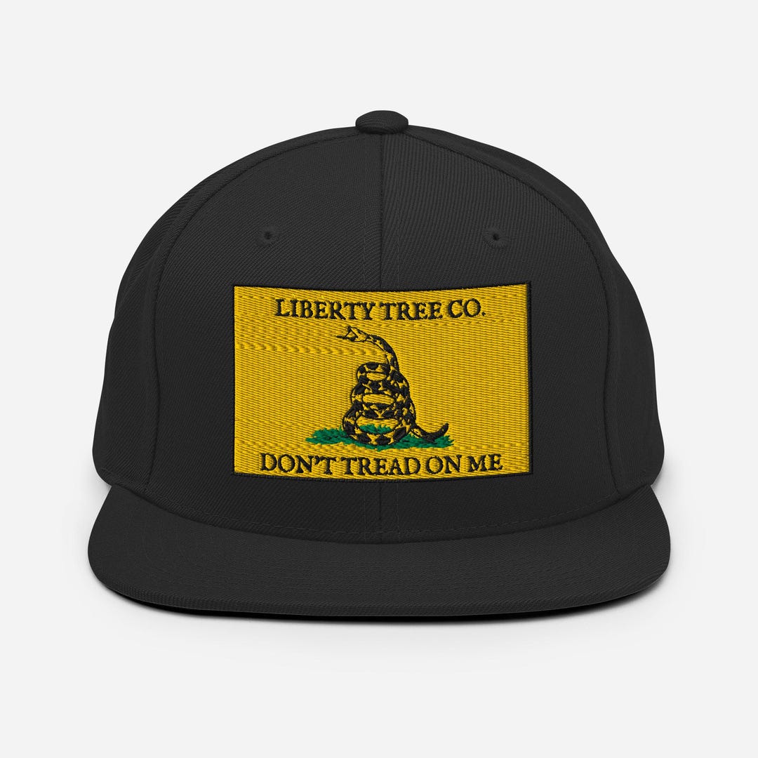 Gadsden "dont Tread on Me" Patriotic Snapback Hat - Etsy