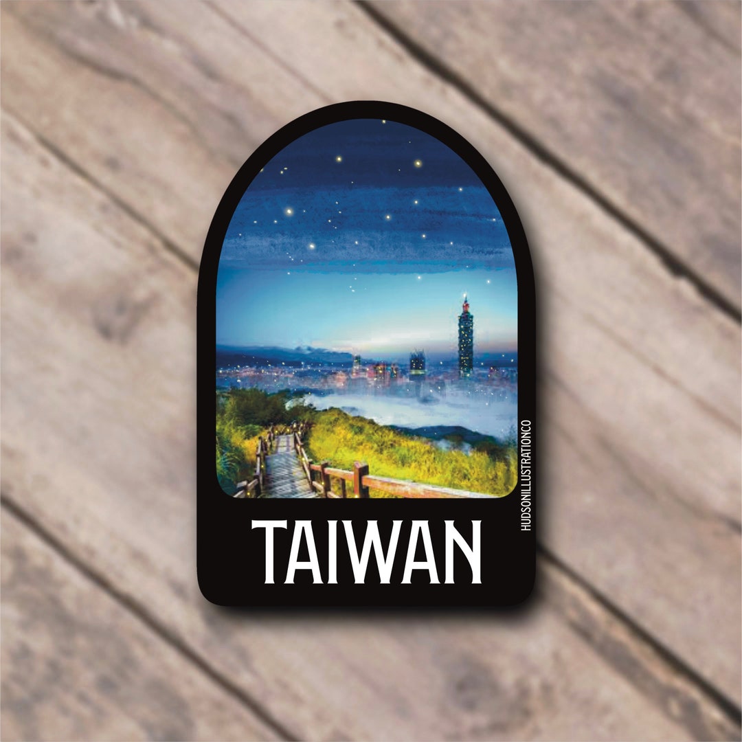 Sticker Magnet Print or Postcard Taiwan Souvenir - Etsy
