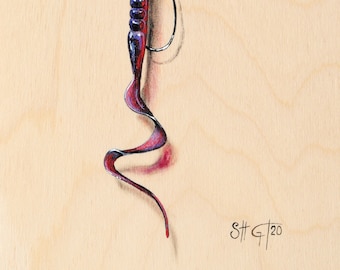 Bass Lure Print Fine Art Print, Fishing Art, Bass Fishing Art ...