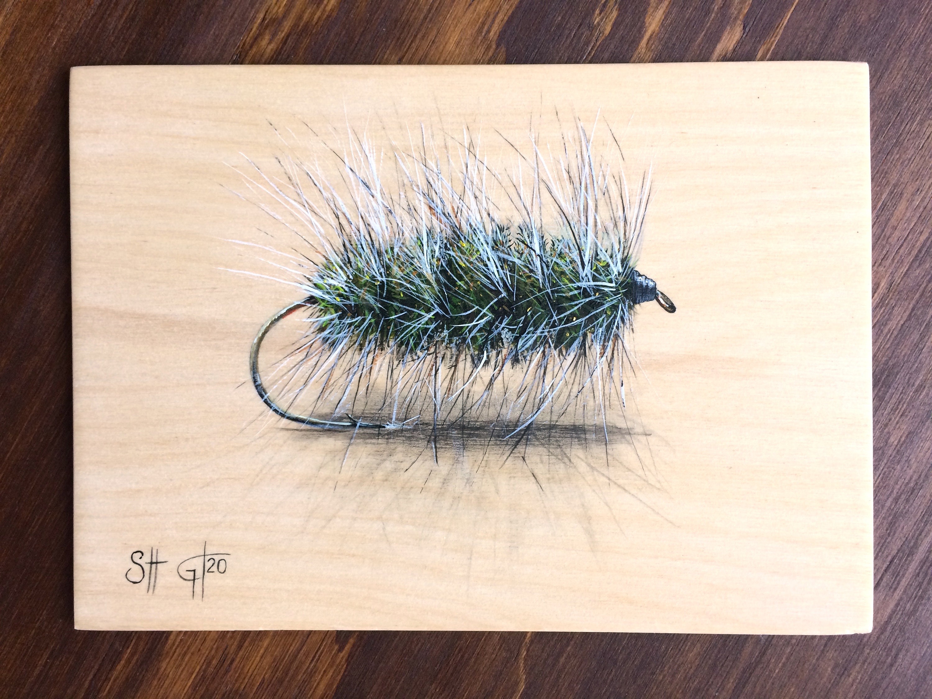 Fly Fishing Art Print Fly Fishing Painting Fishing Art - Etsy