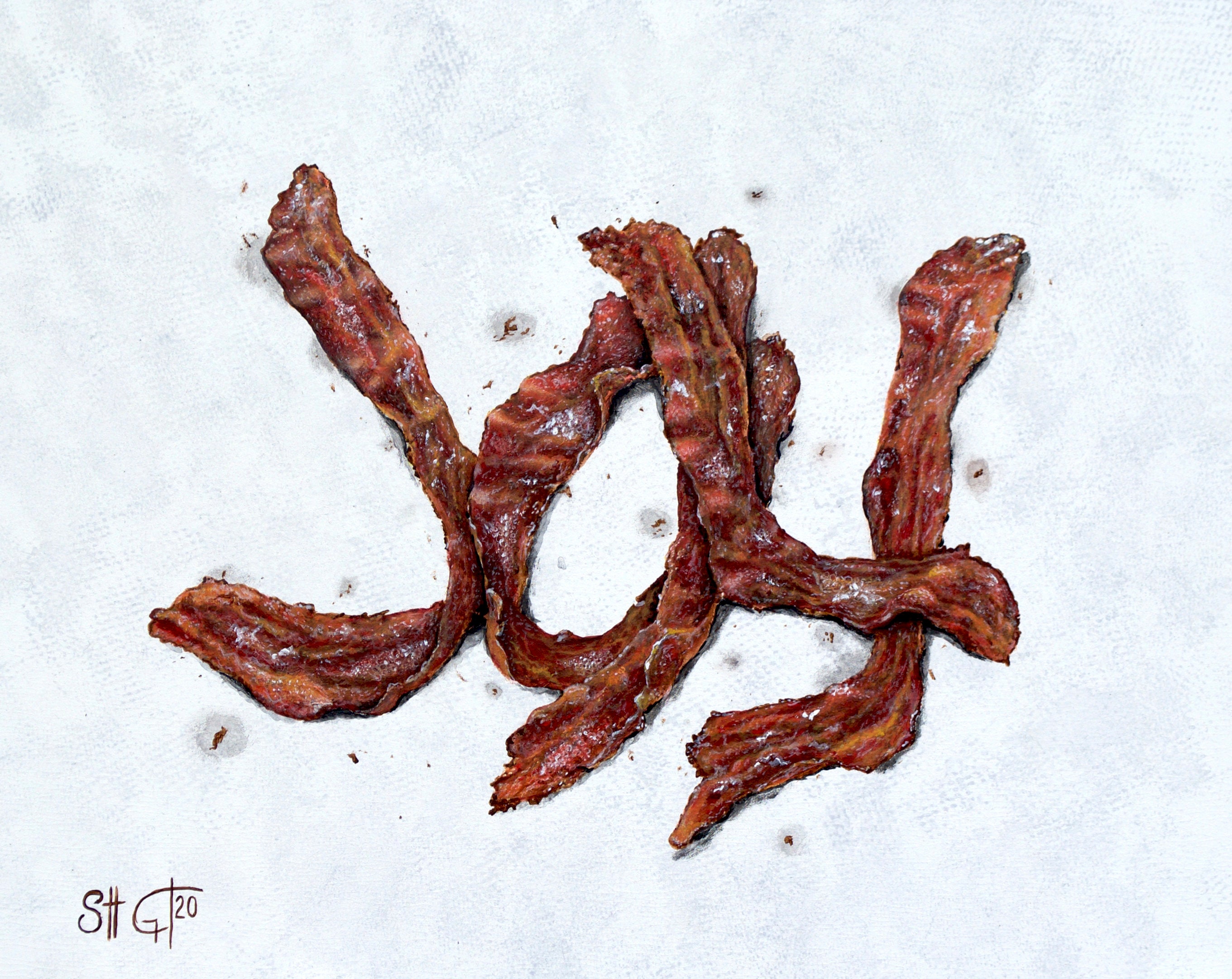 Bacon Print