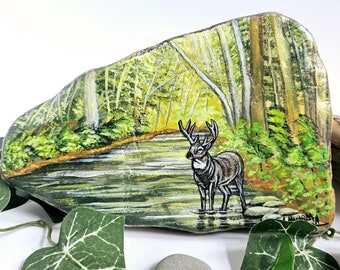 Deer Xing crossing Aluminum Animal Sign or Vinyl Sticker - Etsy