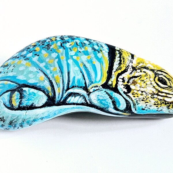 Painted Lizards - Etsy