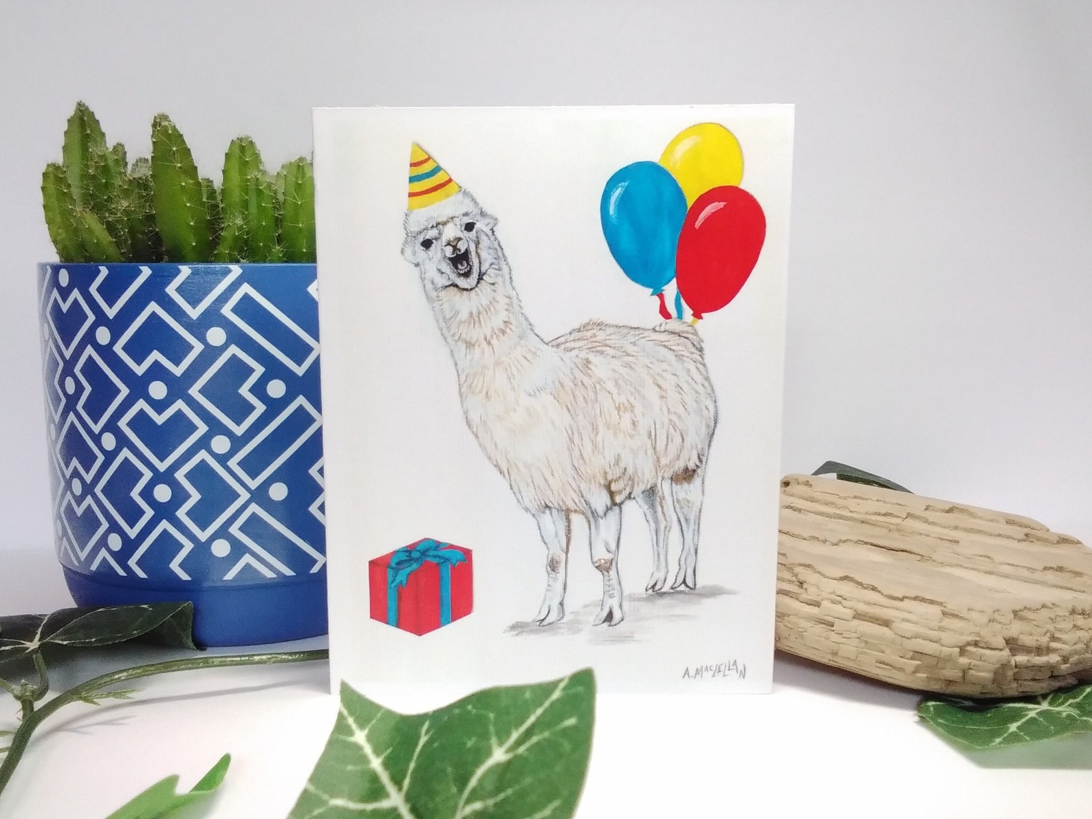 Llama Birthday Card Funny Llama Card Llama Pun Card - Etsy Canada