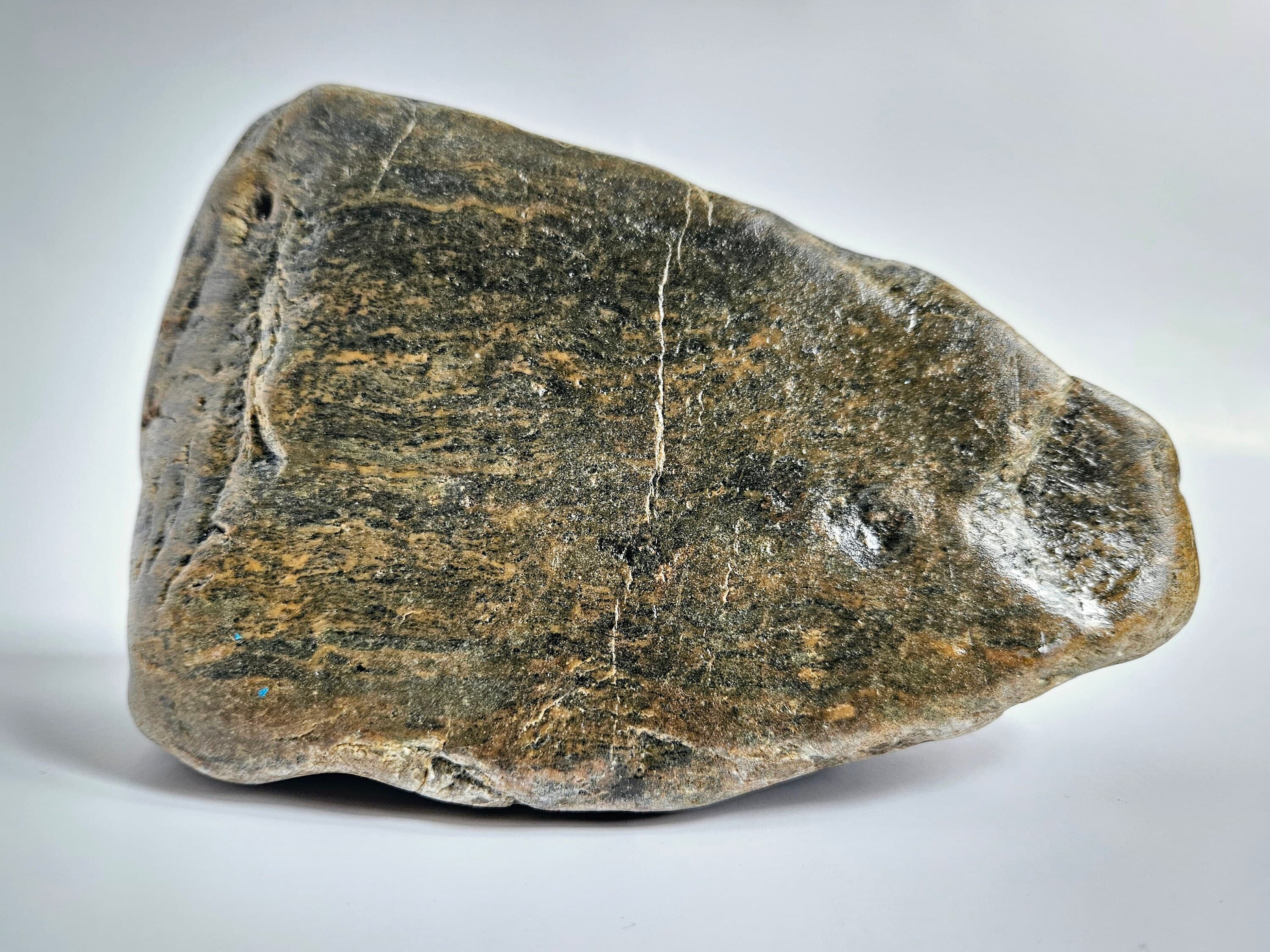 Deer Garden Rock - Painted Garden Rock - Buck Standing in Stream ...