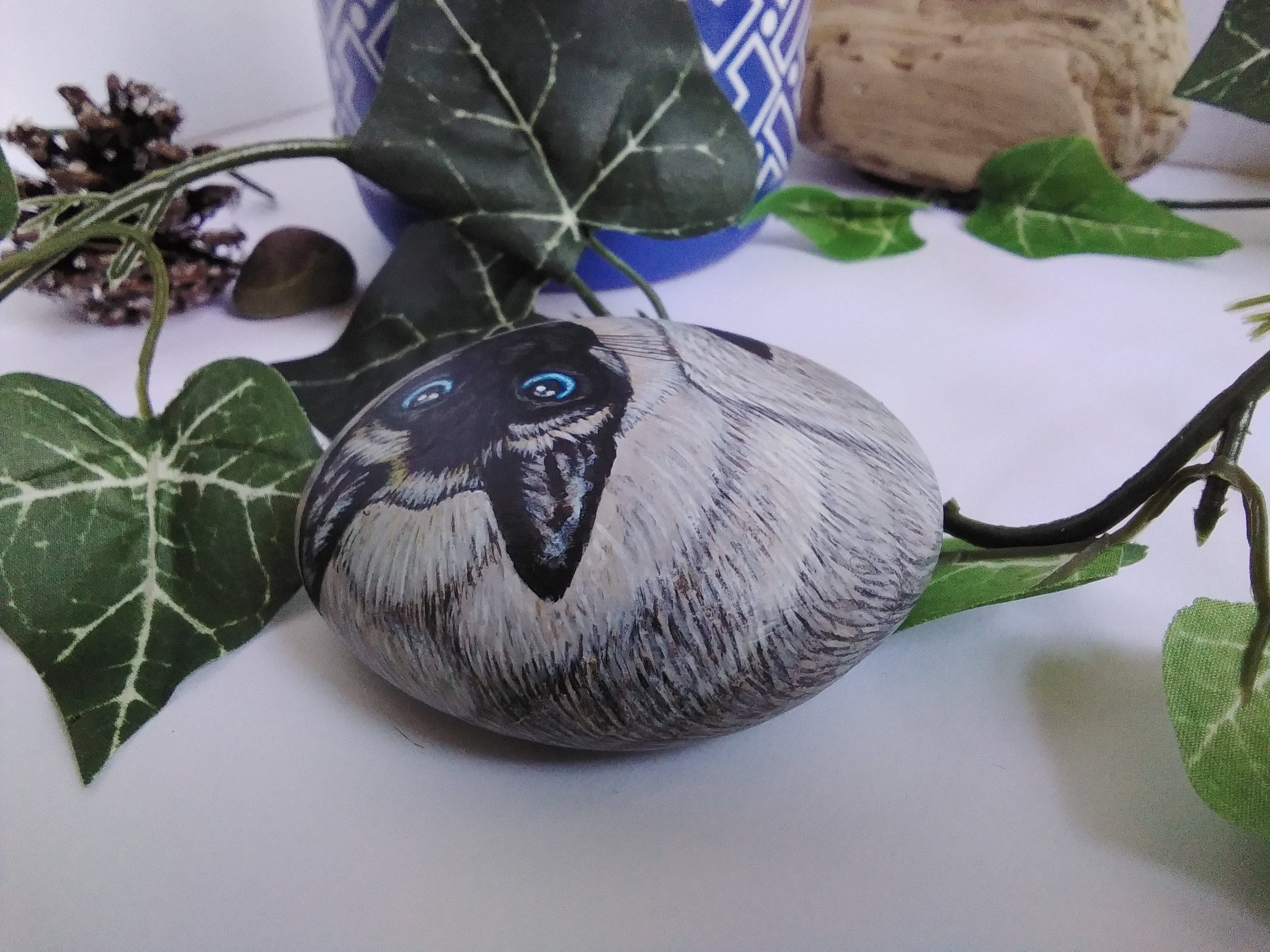 Siamese Cat Painted Rock Siamese Cat Painted on Stone - Etsy