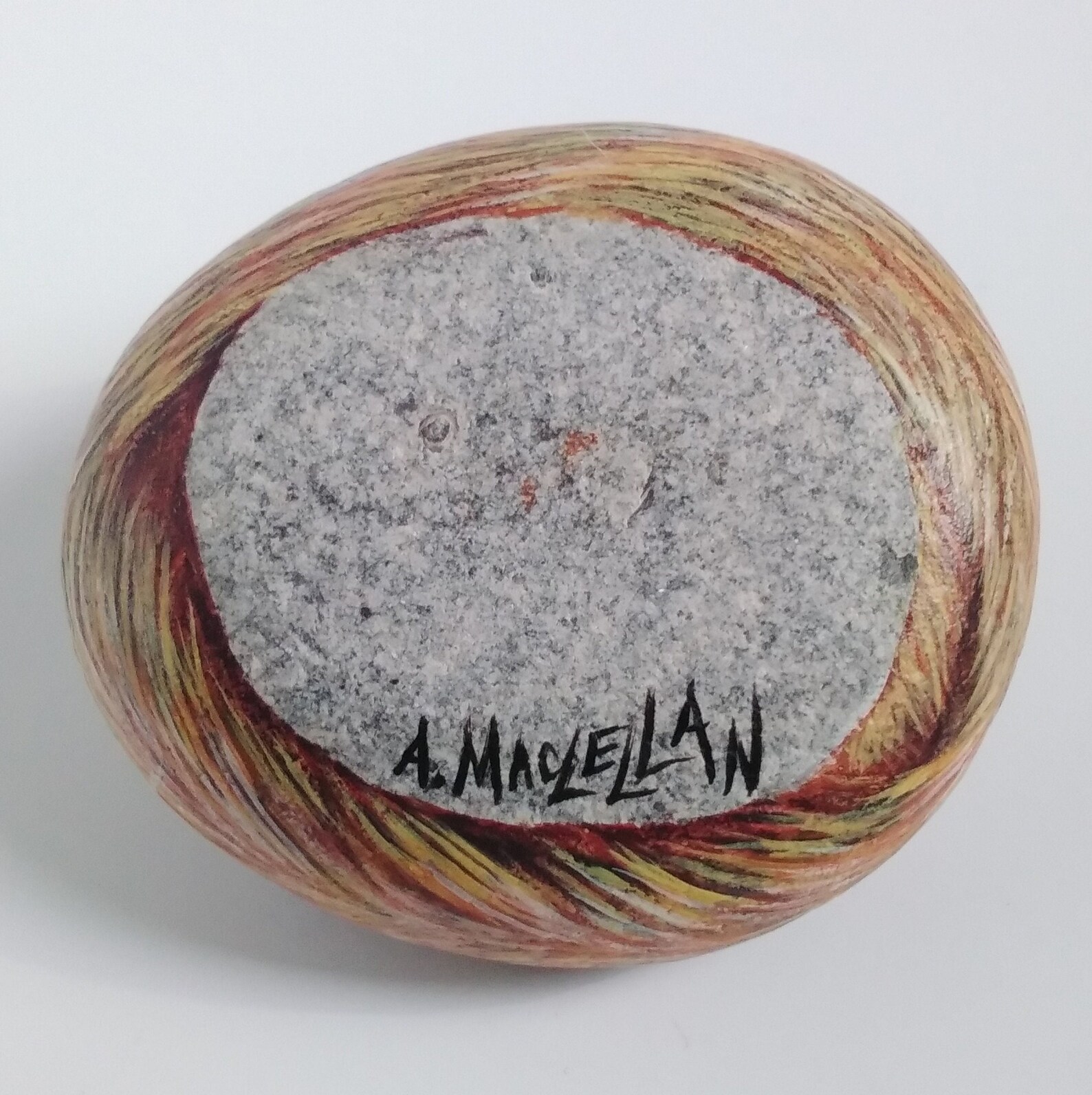 Squirrel Painted Stone - Squirrel Rock - Acrylic Painting - Wildlife ...