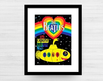 The beatles photo frame | Etsy