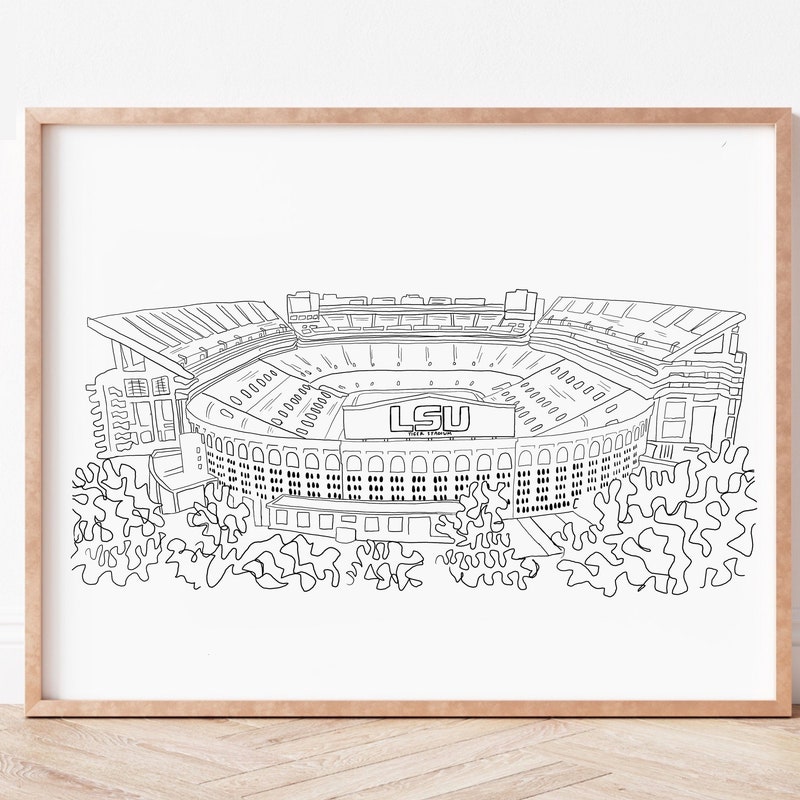 Lsu Svg - Etsy
