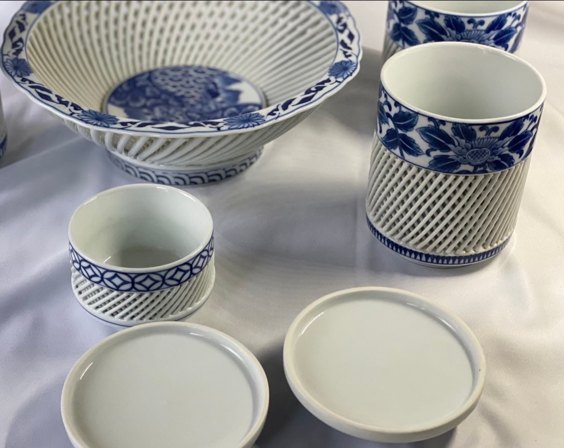 Japanese Arita Hasami Yaki Ware Dishes Bowl Cups With Lids | Etsy